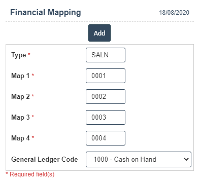 Financial Mappings | Sri Software