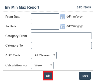 Inv Min Max Filter | SRI Software