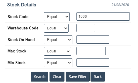 Stock On Hand | Sri Software